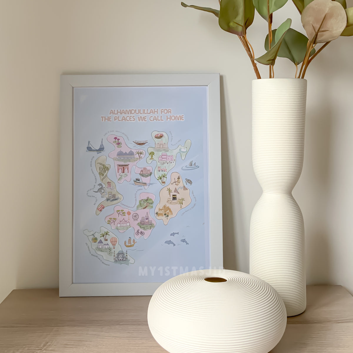 Custom Family Journey Map – My1stMasjid